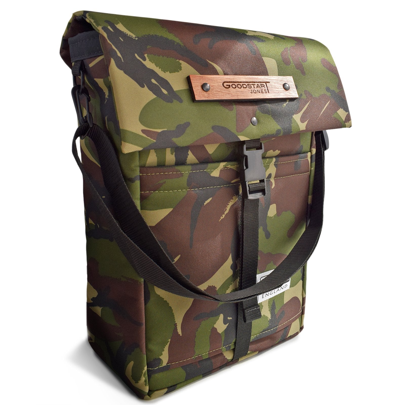 Laptop Backpack in Camouflage Print | Handmade by Goodstart Jones ...