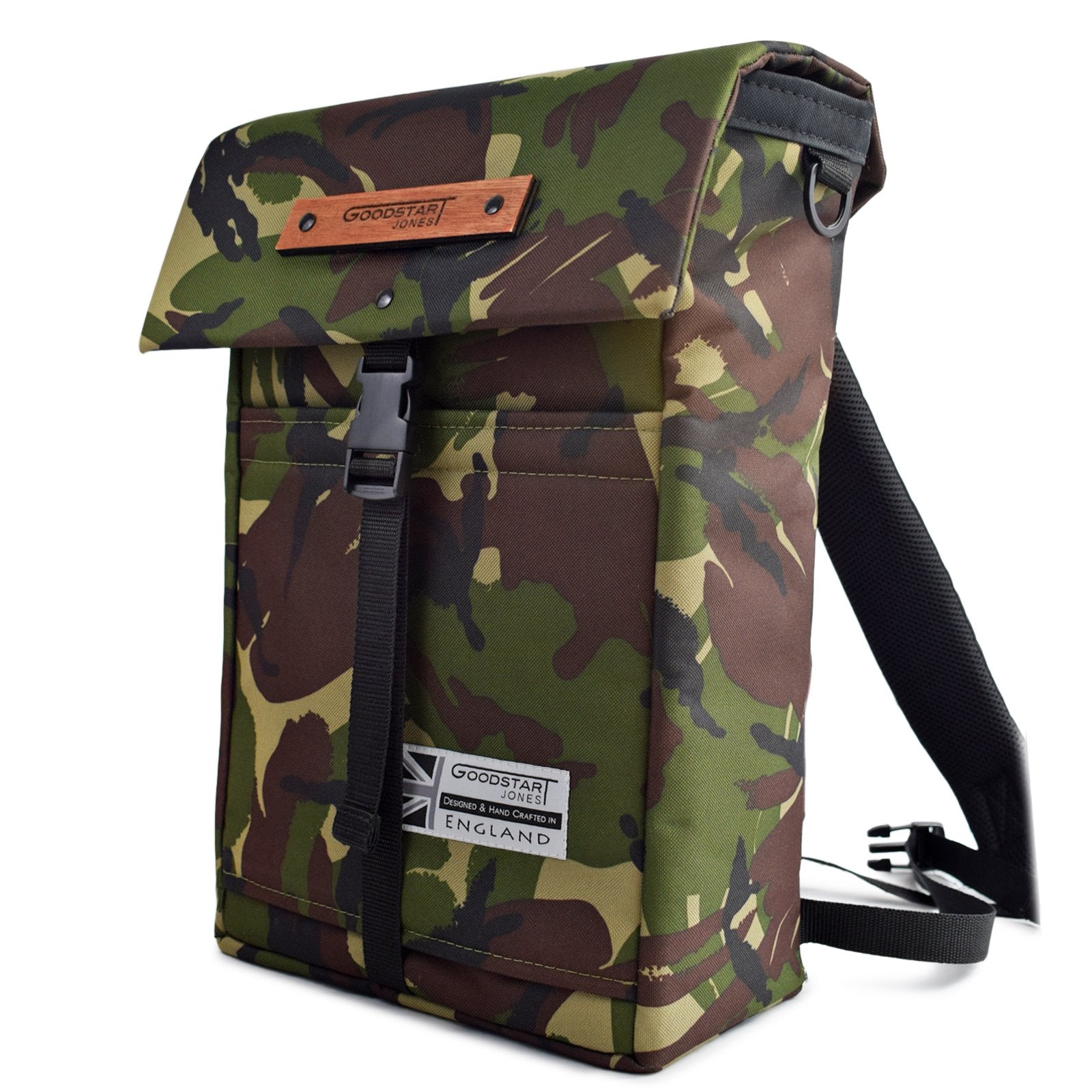 Laptop Backpack in Camouflage Print | Handmade by Goodstart Jones ...